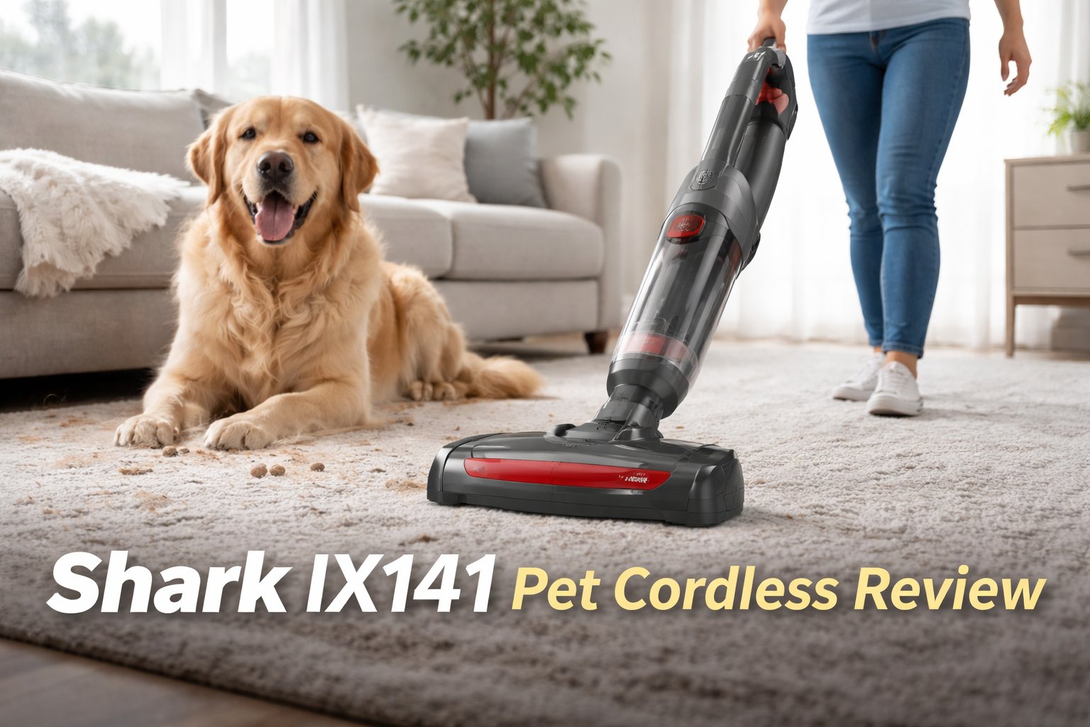 Shark IX141 Review (2026) - Pet Cordless Vacuum Tested for a Full Year ...